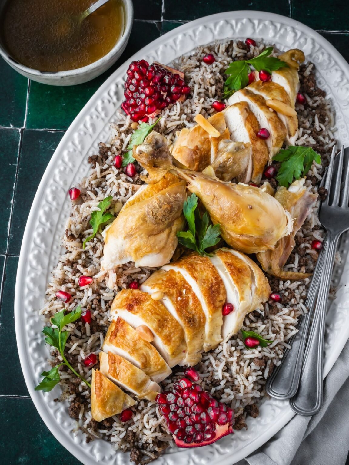 Hashweh (Spiced Rice with Ground Beef) - Urban Farm and Kitchen