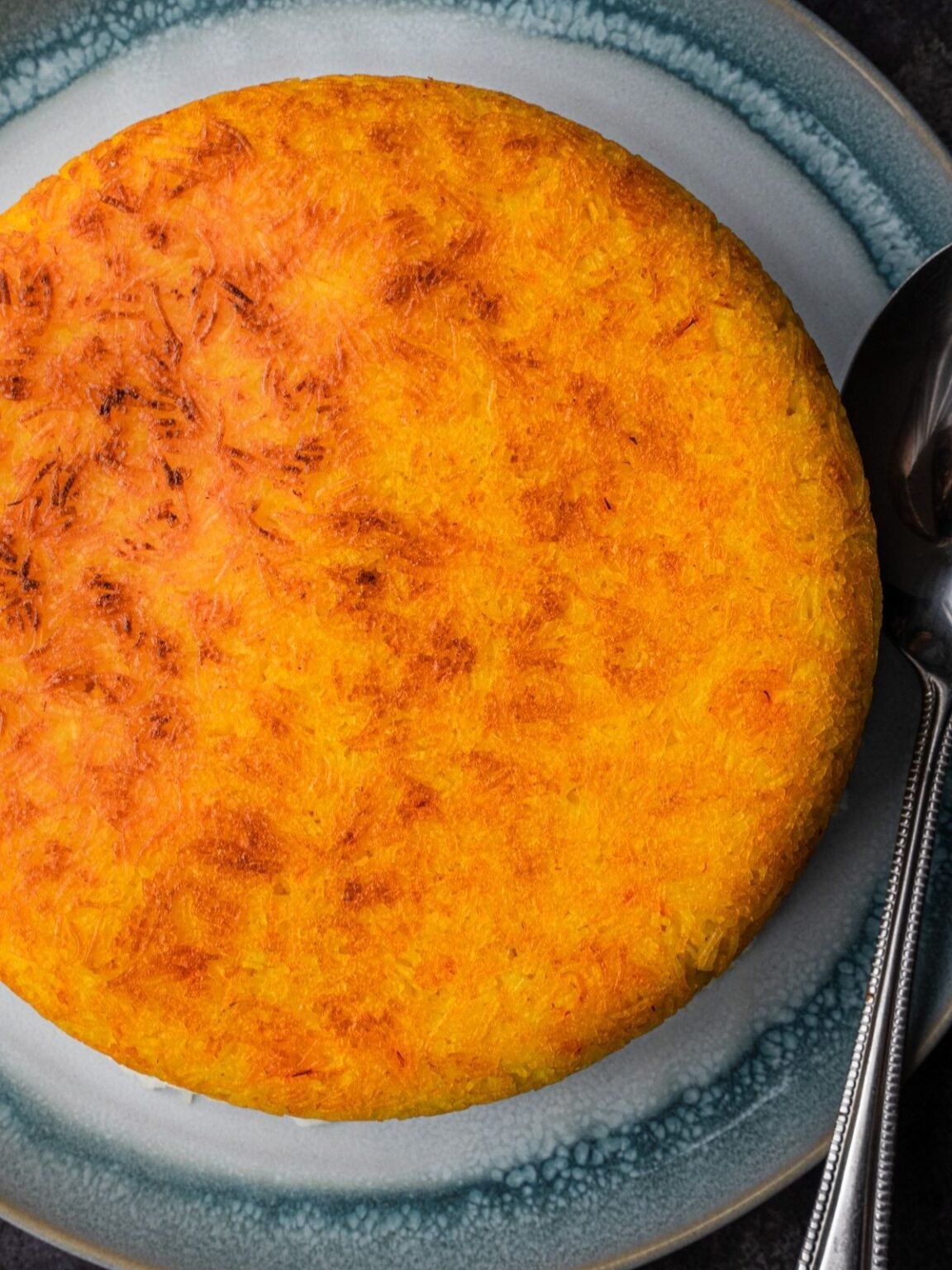 Tahdig (Crispy Persian Rice with Saffron) - Urban Farm and Kitchen