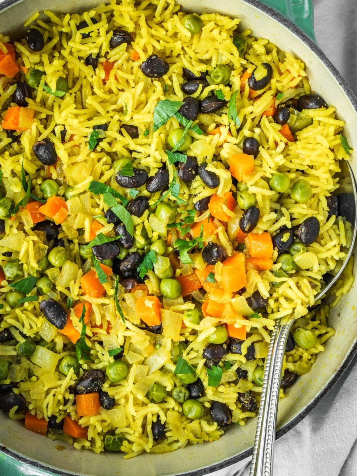 Middle Eastern Vegetable Rice Pilaf - Urban Farm and Kitchen
