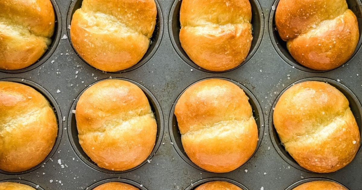 Soft Buttery Double Cheeked Buns - Urban Farm and Kitchen