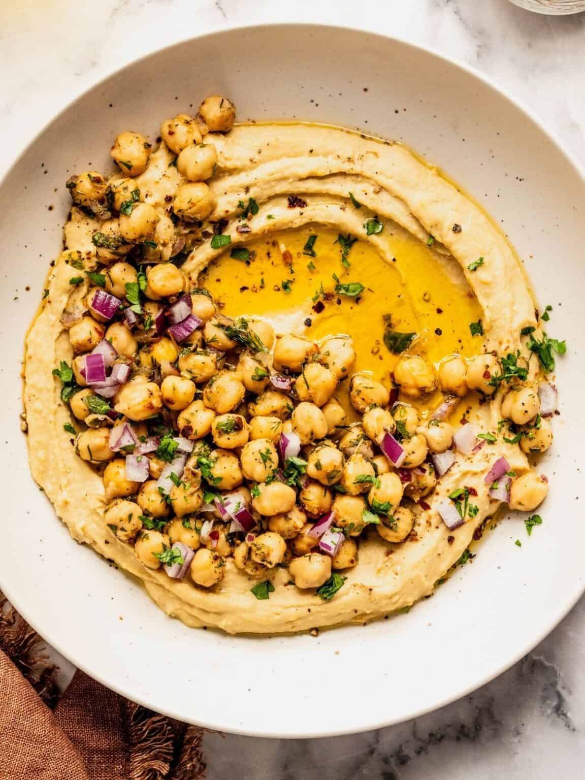 Marinated Chickpeas Recipe - Urban Farm and Kitchen